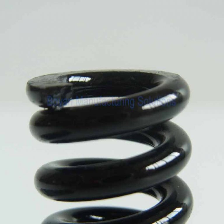 custom compression spring with 2 ends flattened - Boyan Manufacturing ...