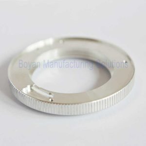 Aluminum black anodized camera lens retaining ring - Boyan ...