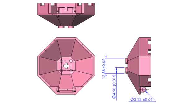 Injection mold for lego brick-like parts - Boyan Manufacturing Solutions
