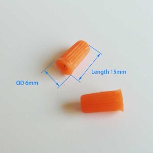 Small plastic cap inserted metal pin - Boyan Manufacturing Solutions